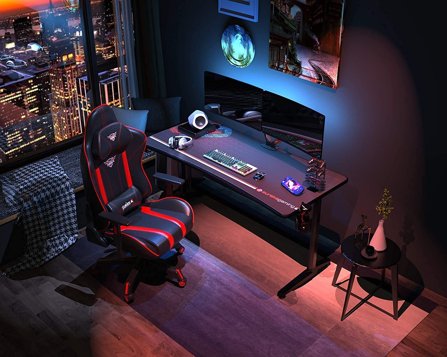 Call of Duty Gaming Chair Warzone Black By Eureka Ergonomic